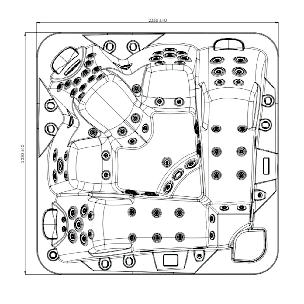 Private Spa - Evolution 70 - Ocean Dreams
