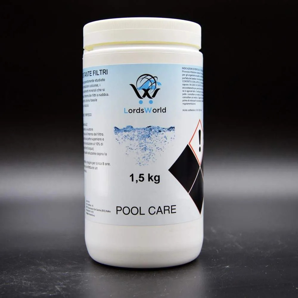 1.5kg granular descaling agent for pool sand filters